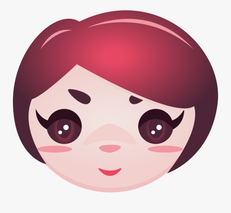 Pink,plate,head - Cartoon , Free Transparent Clipart - ClipartKey