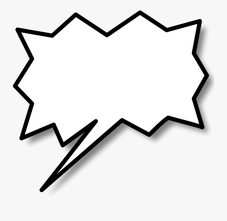 Comic Book Speech Bubble Clipart - Call Out Clip Art , Free Transparent ...