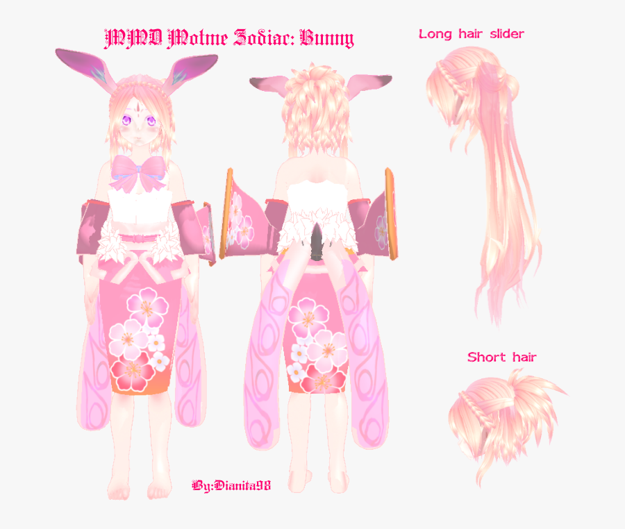 Bunny Ears Clipart Cute - Mmd Bunny Ears , Free Transparent Clipart ...