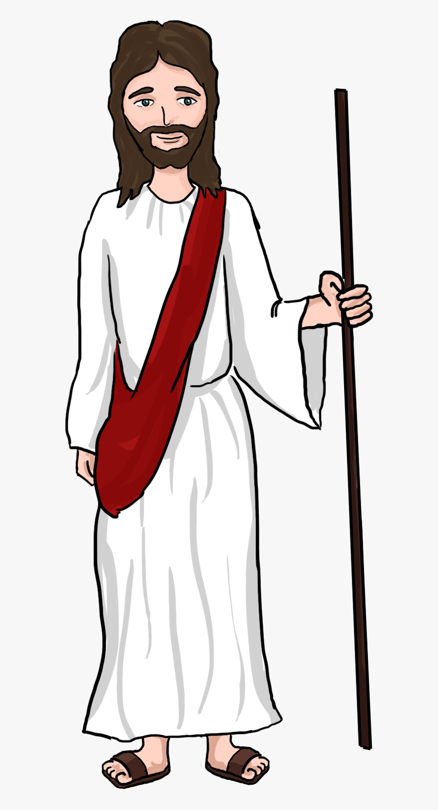 Jesus Clipart Clipartion - Transparent God Cartoon Png , Free ...
