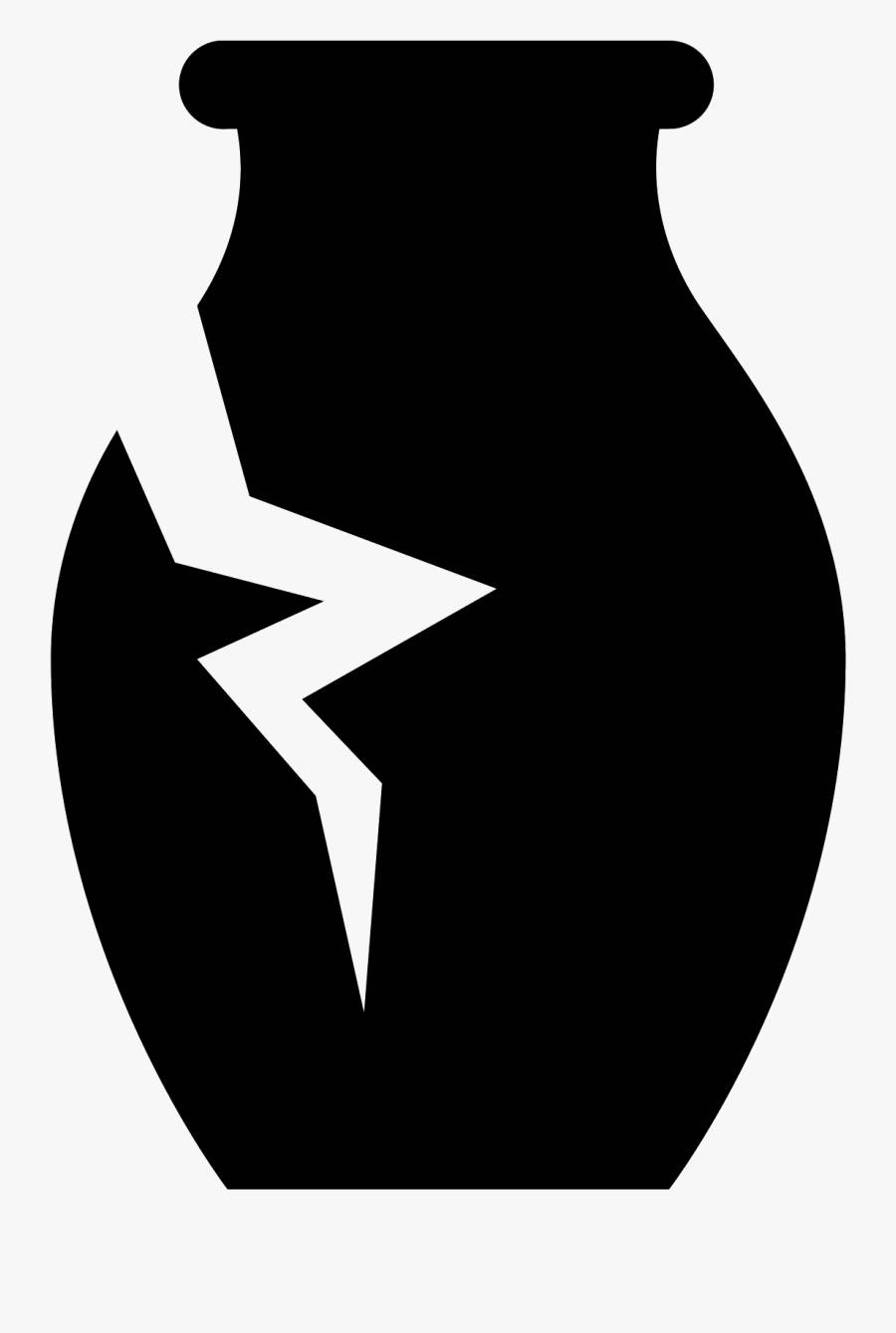 Cracked Flower Pot Clipart - Archeology Icon , Free Transparent Clipart ...