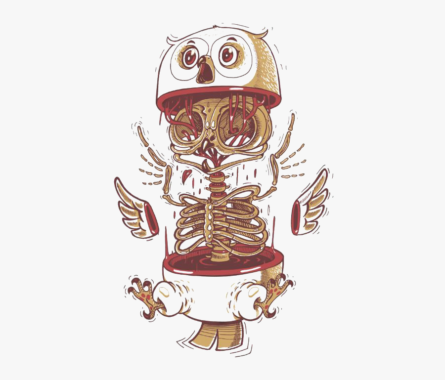 Eye Skull Illustration Printing Graffiti Rabbit Drawing - Nychos Print ...