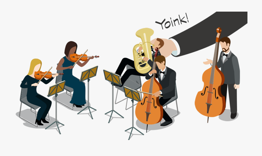 Cuarteto De Cuerda Clasico , Free Transparent Clipart - ClipartKey