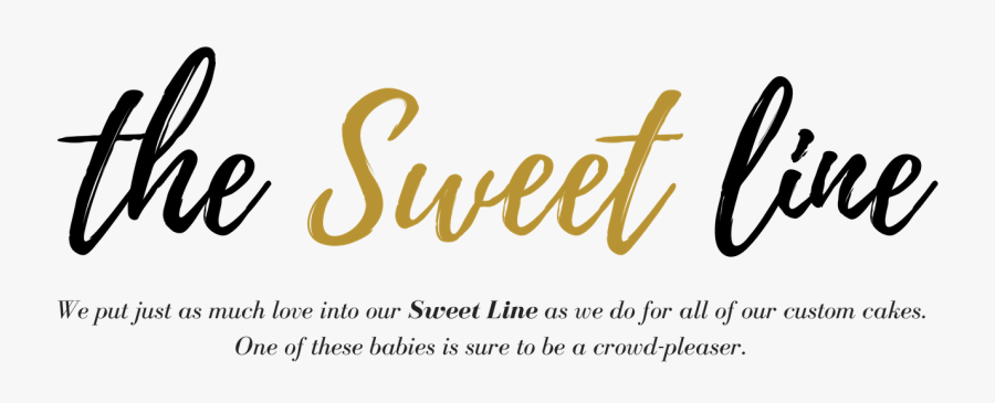 Sweet Line - Calligraphy , Free Transparent Clipart - ClipartKey
