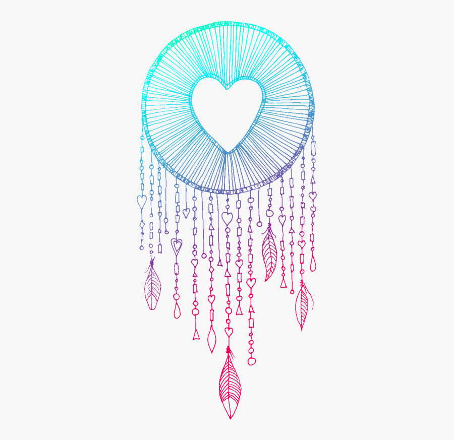 Dream Catcher Heart Png , Free Transparent Clipart - ClipartKey