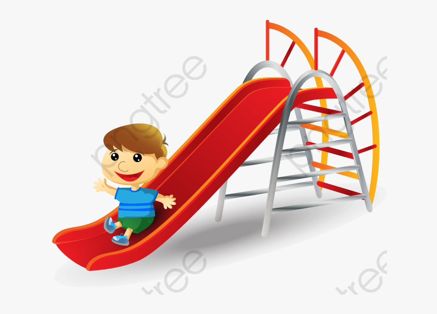 Playing Sliding Clipart - Vector Kid Png , Free Transparent Clipart ...