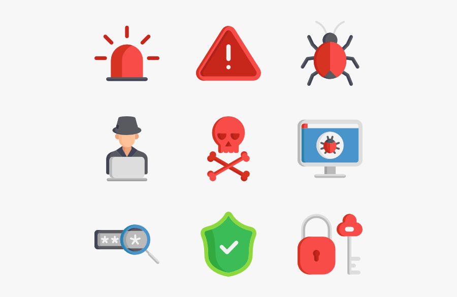 Clip Art Packs Vector Svg - Cyber Crime Icon Png , Free Transparent ...