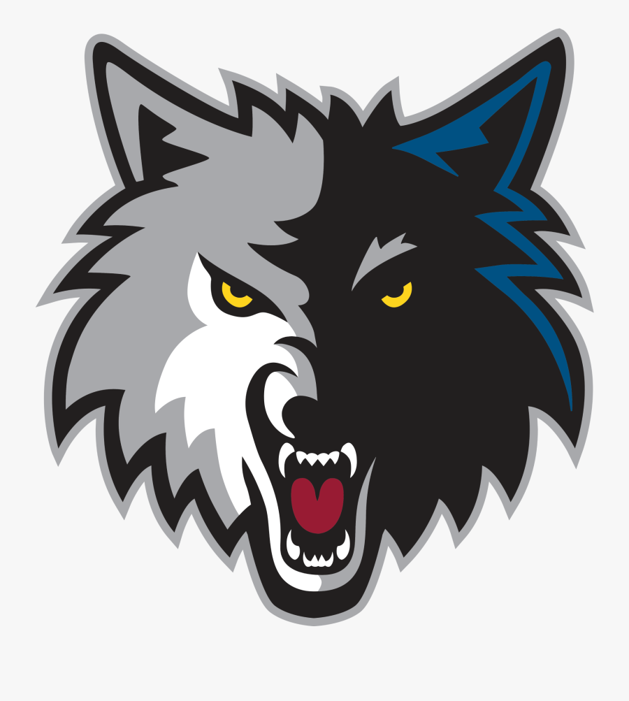 Gray Wolf Clipart Animated - Old Minnesota Timberwolves Logo , Free ...