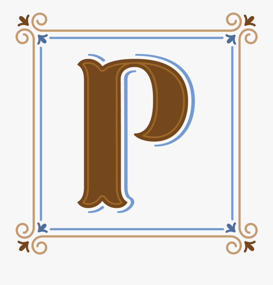 Drop Cap-p Clipart , Png Download , Free Transparent Clipart - ClipartKey