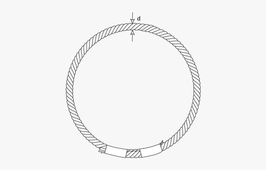 Oval Drawing Rope - Endless Wire Rope Sling , Free Transparent Clipart ...