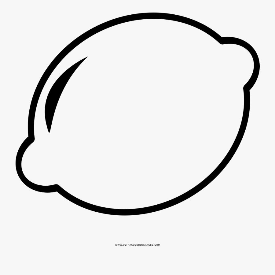 Lemon Coloring Page - Line Art , Free Transparent Clipart - ClipartKey