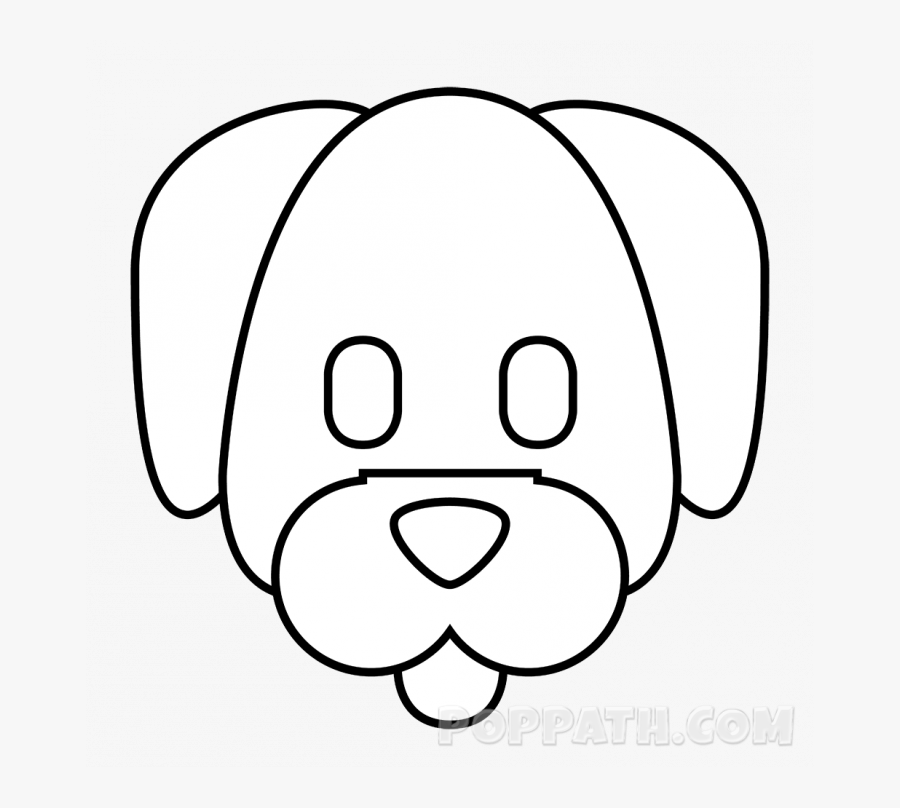 Draw A Emoji Dog Face , Free Transparent Clipart - ClipartKey