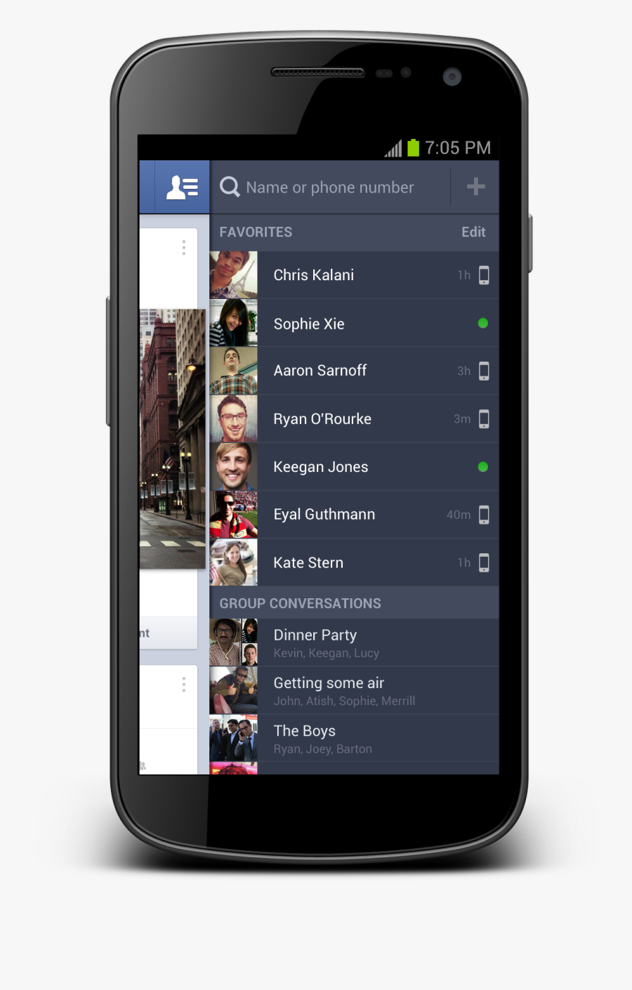 Smartphone Png Image - Android Contact List Ui , Free Transparent ...