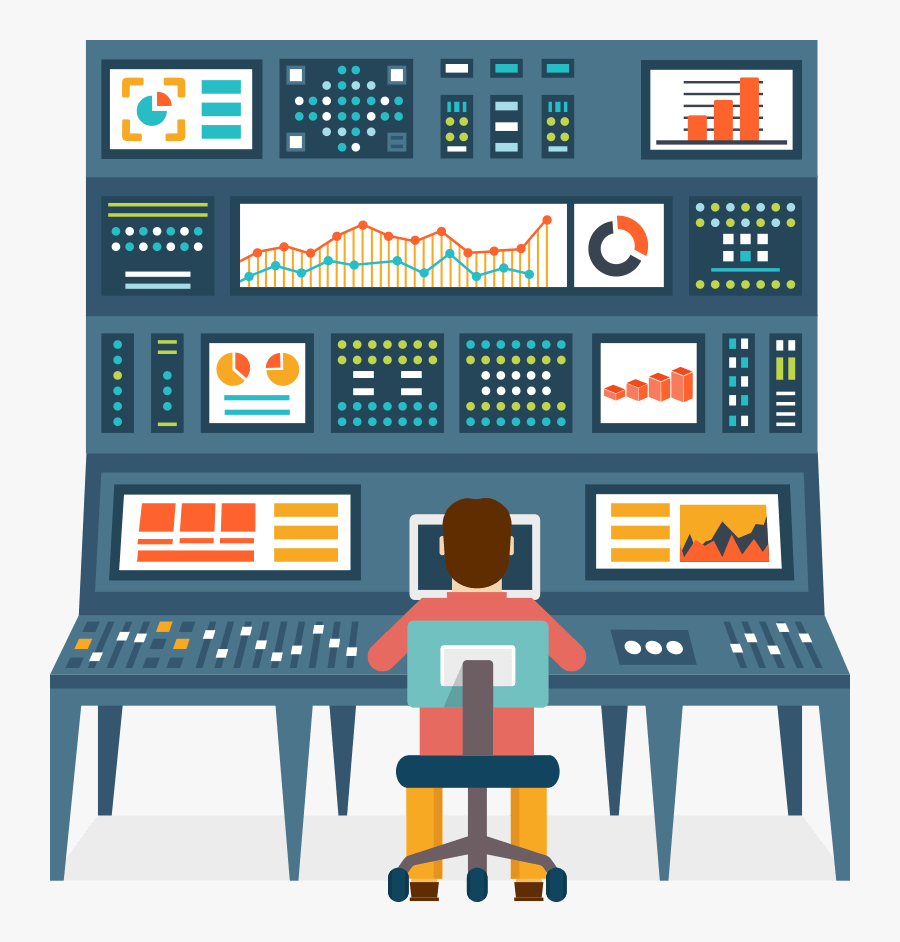 Desktop User - Monitoring Illustrations , Free Transparent Clipart ...