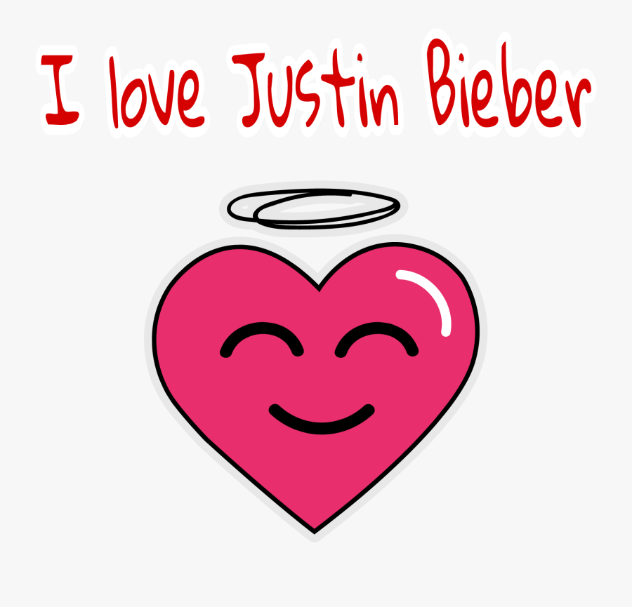 #i Love Justin Bieber - Heart , Free Transparent Clipart - ClipartKey