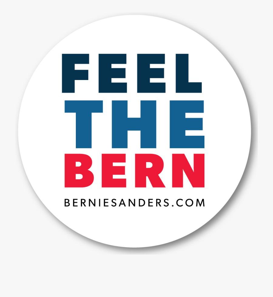 Image Of Feel The Bernie Sticker - Bernie Sanders Presidential Campaign ...