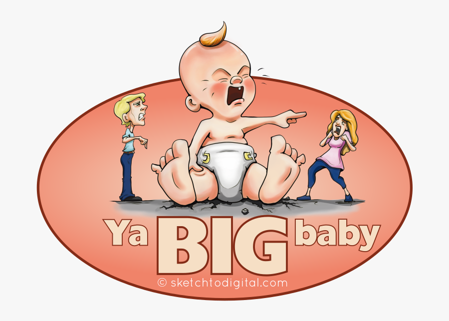 Big Baby Cartoon , Free Transparent Clipart - ClipartKey