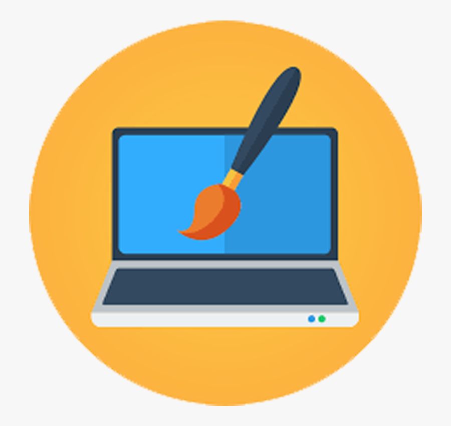 Graphic Design Flat Icon , Free Transparent Clipart - ClipartKey