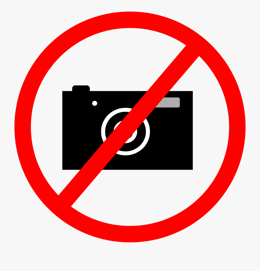 Do Not Take Photos A Ban On Taking Pictures Symbol - Don T Take ...
