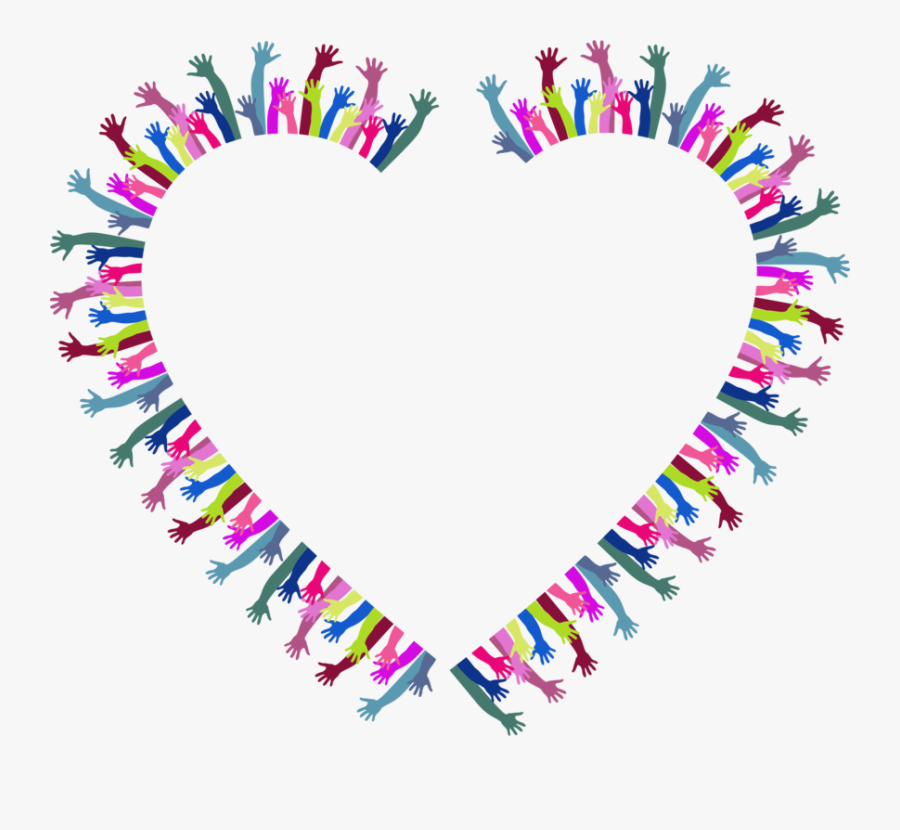 Heart,love,symmetry - Heart In Hand Clipart , Free Transparent Clipart ...