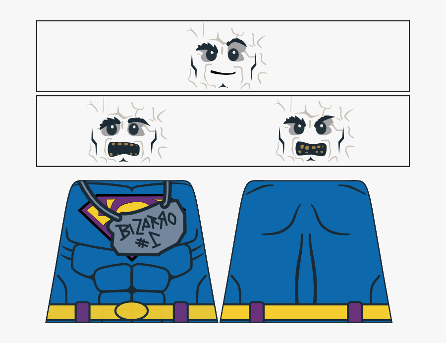 Lego Bizzaro Decals