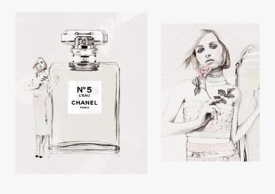 Chanel Drawing Sketch - Sketch , Free Transparent Clipart - ClipartKey