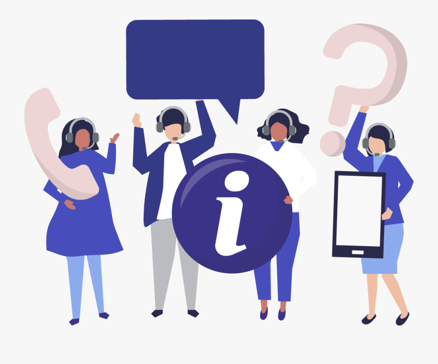 Call Center Service Vector Png , Free Transparent Clipart - ClipartKey