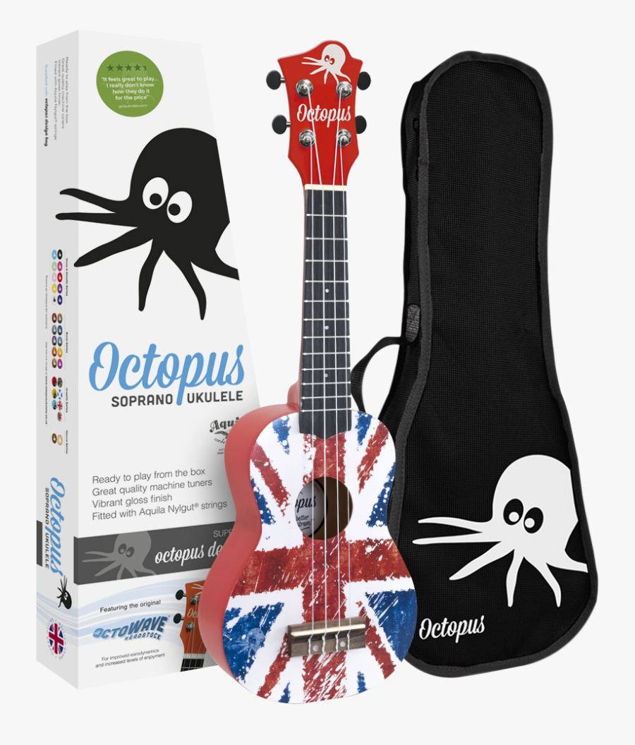 Ukulele Octopus , Free Transparent Clipart - ClipartKey