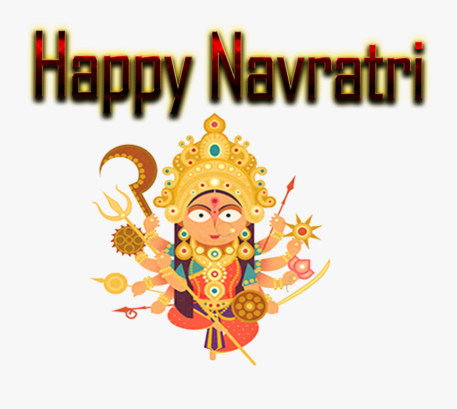 Happy Navratri Png Free Image Download - Happy Navratri Logo Png , Free ...