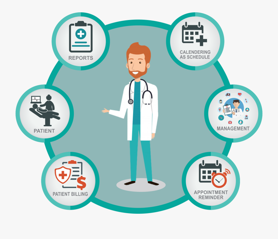 The Clinic Manager - Cartoon , Free Transparent Clipart - ClipartKey