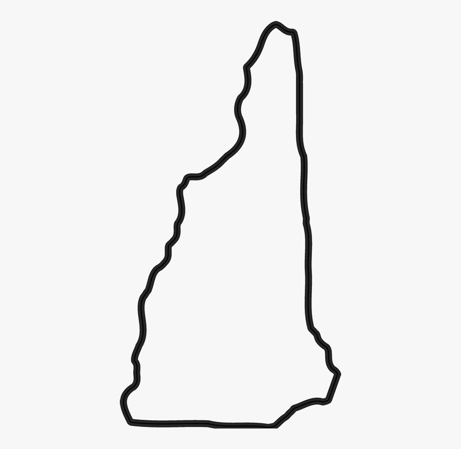 Silhouette New Hampshire Outline , Free Transparent Clipart - ClipartKey