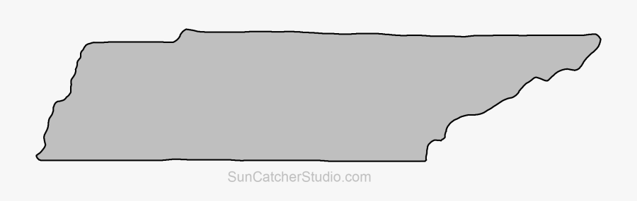 Outline Tennessee State Shape , Free Transparent Clipart - ClipartKey