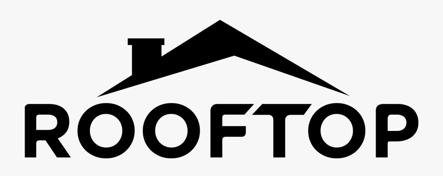 Rooftop Logo Black , Free Transparent Clipart - ClipartKey
