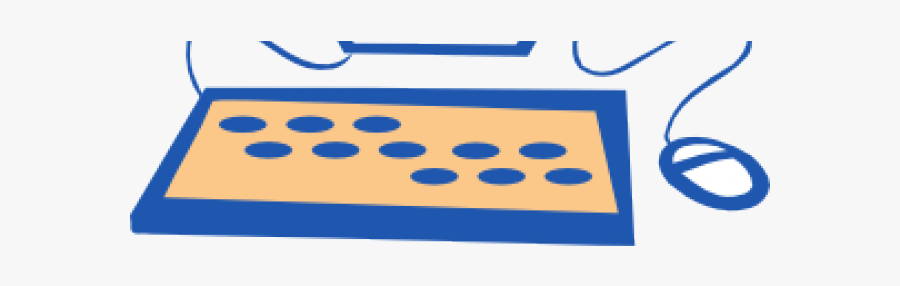 Blue Computer Clip Art , Free Transparent Clipart - ClipartKey