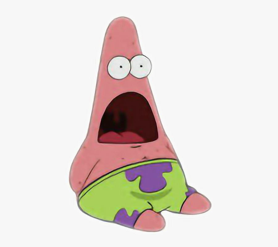 #patrickstar #memes #shook - Surprised Patrick Transparent , Free ...