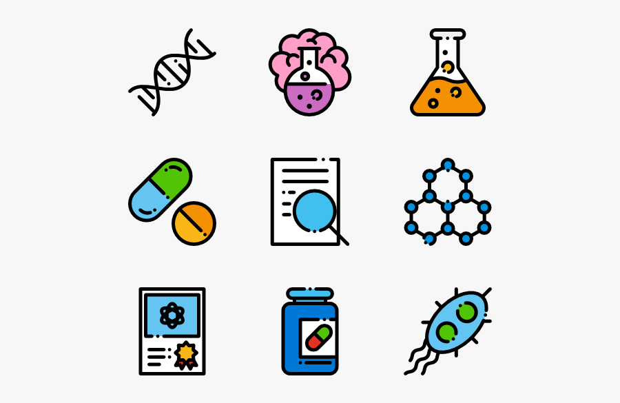 Science Research Icons Free - Researcher Icon Free Png , Free ...