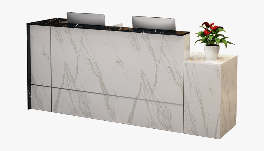 Company Front Desk Reception Desk Cashier Clothing - Transparent ...