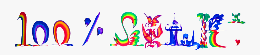 100% Silk Painted Logo , Free Transparent Clipart - ClipartKey