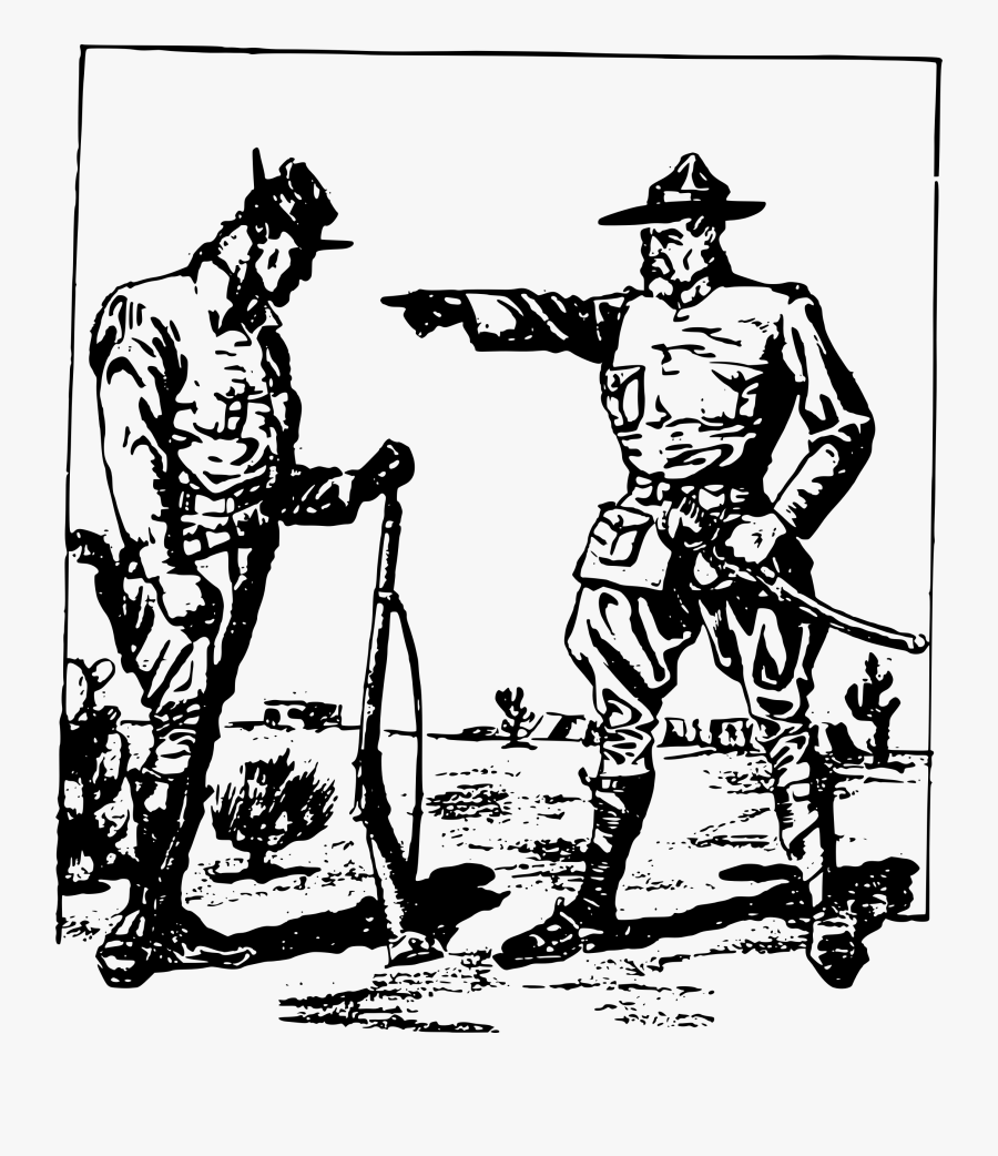 Angry Soldier Clipart - Angry Soldier Drawing , Free Transparent ...