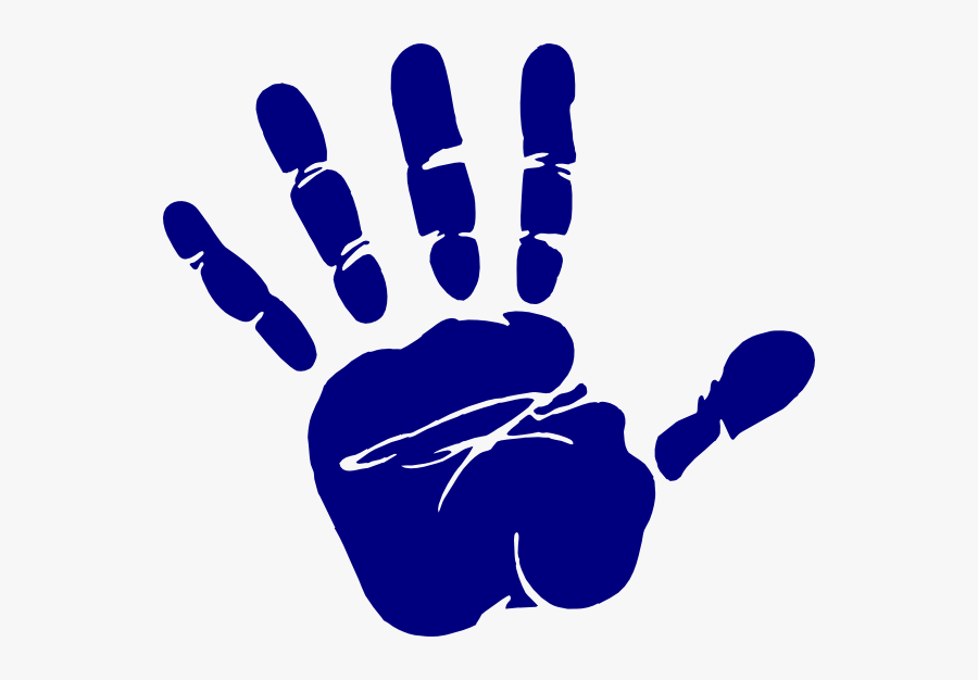 Orange Hand Print Png , Free Transparent Clipart - ClipartKey