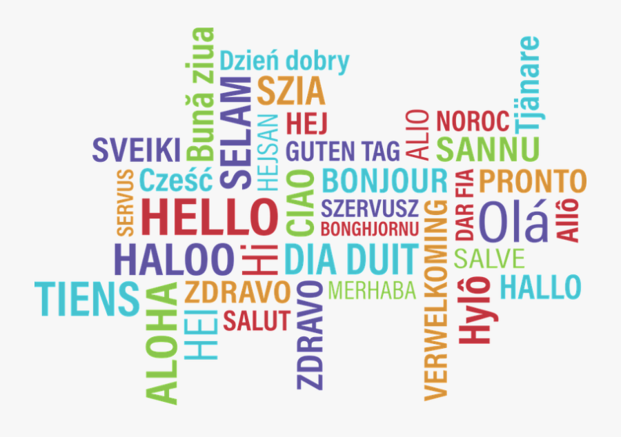 Kielet-2 - Hello In Multiple Language , Free Transparent Clipart ...