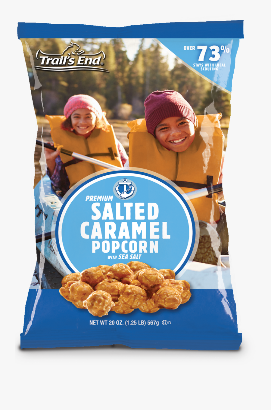 Trails End Salted Caramel Popcorn , Free Transparent Clipart - ClipartKey