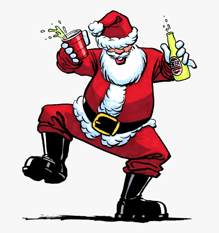 Party Santa Png , Free Transparent Clipart - ClipartKey
