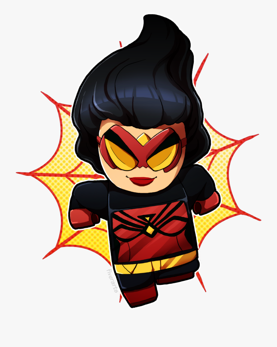 Spider-woman - Cartoon , Free Transparent Clipart - ClipartKey