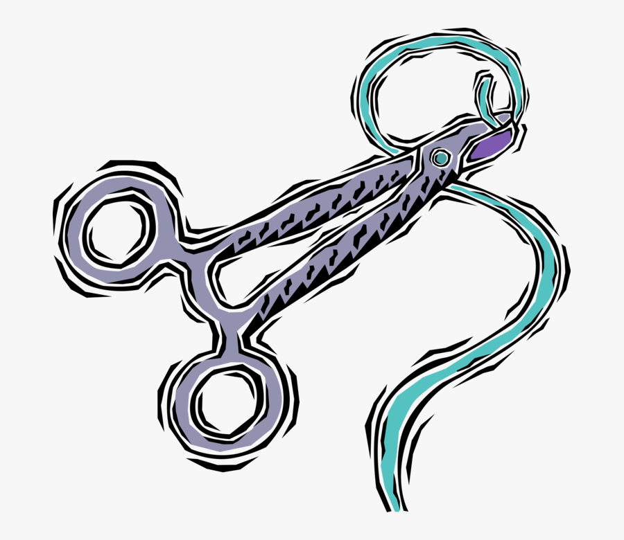 Vector Illustration Of Surgical Operating Room Scissors , Free ...
