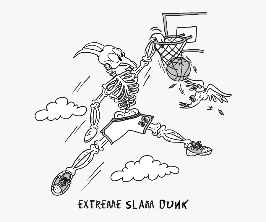 Extreme Slam Dunk , Png Download - Cartoon , Free Transparent Clipart ...