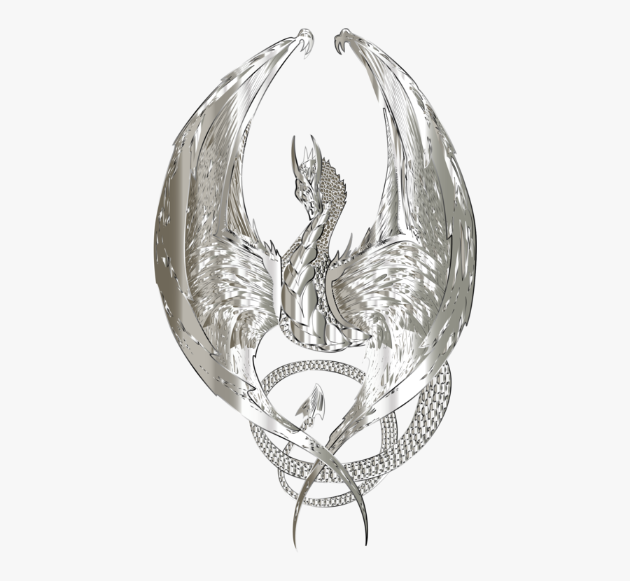 Silver,fictional Character,mythical Creature - Illustration , Free ...