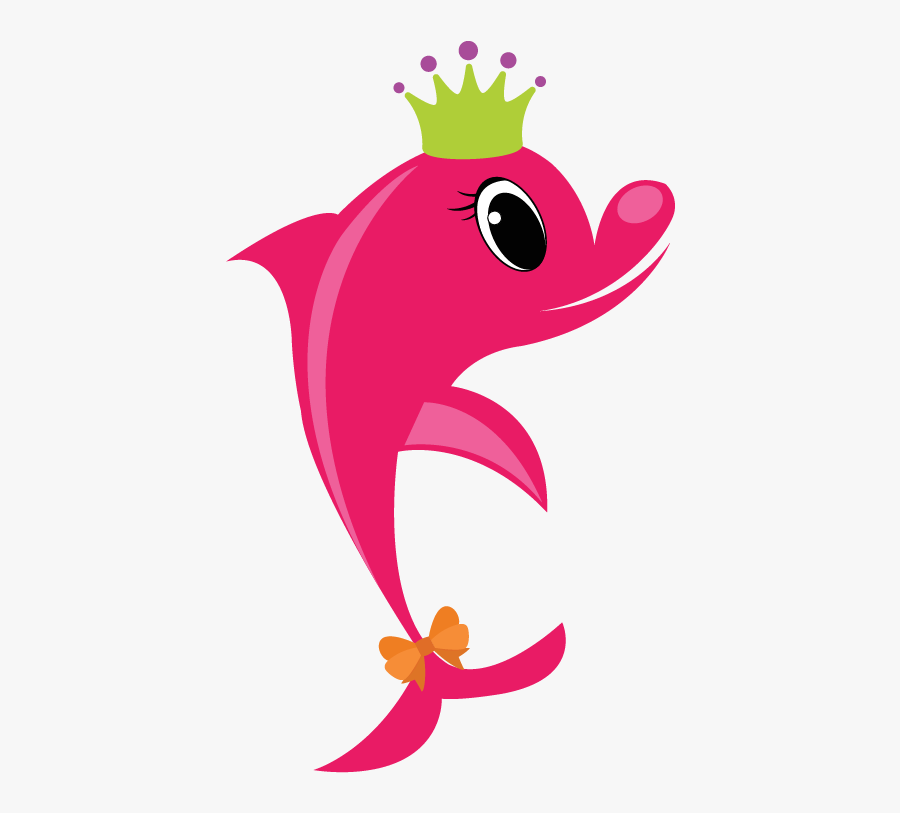 Pink Dolphin Cartoon Png , Free Transparent Clipart - ClipartKey