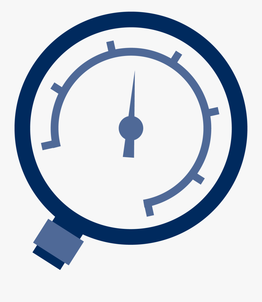 Pressure Clipart Pressure Gauge - Pressure Gauge Icon Png , Free ...