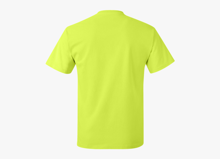 Yellow T Shirt Back Side , Free Transparent Clipart - ClipartKey